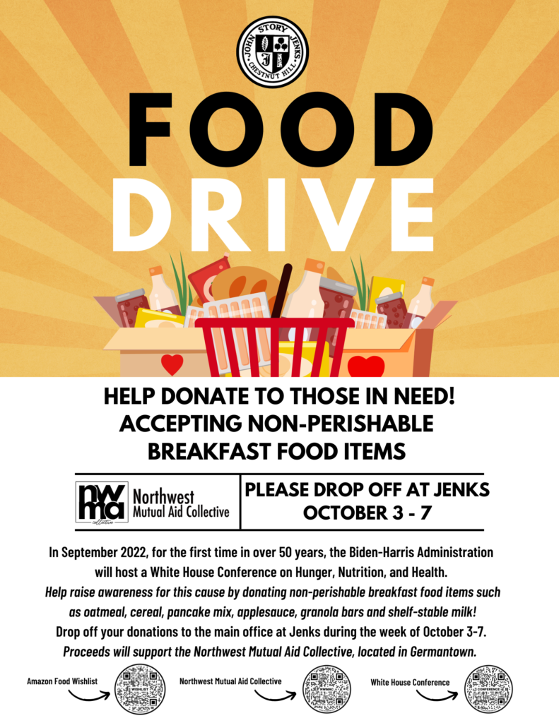 Food Drive GRAPHIC – John S. Jenks School